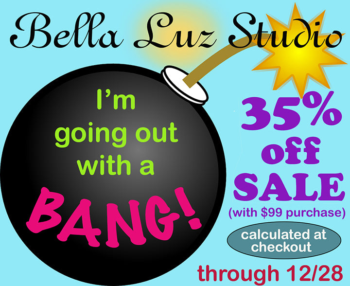 STUDIO CLOSING SALE IS ON! – Bella Luz Studio