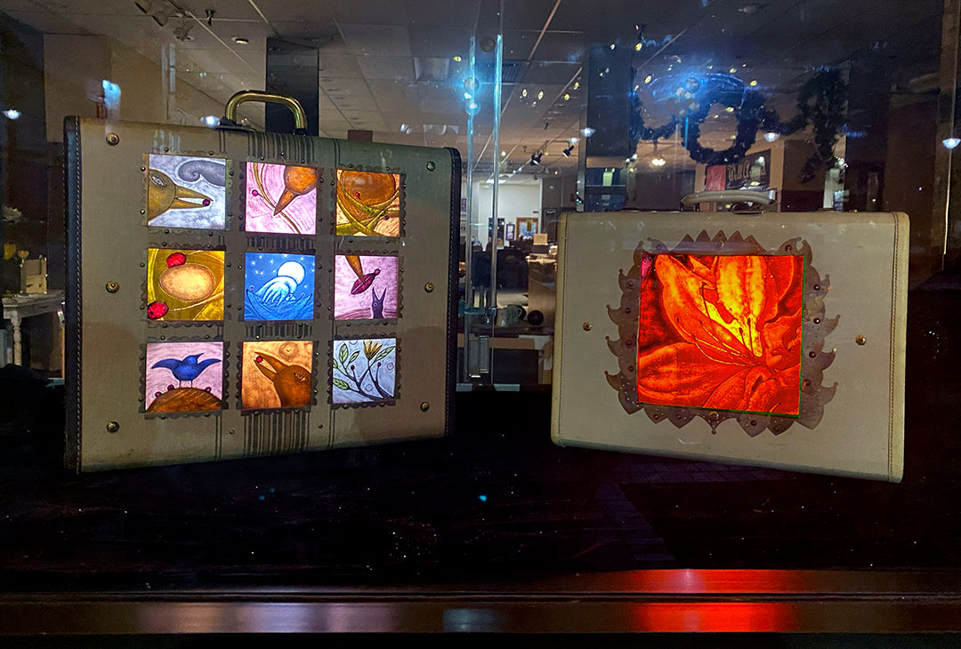 My Illuminated Sculptures at Tacoma Light Trail! – Bella Luz Studio