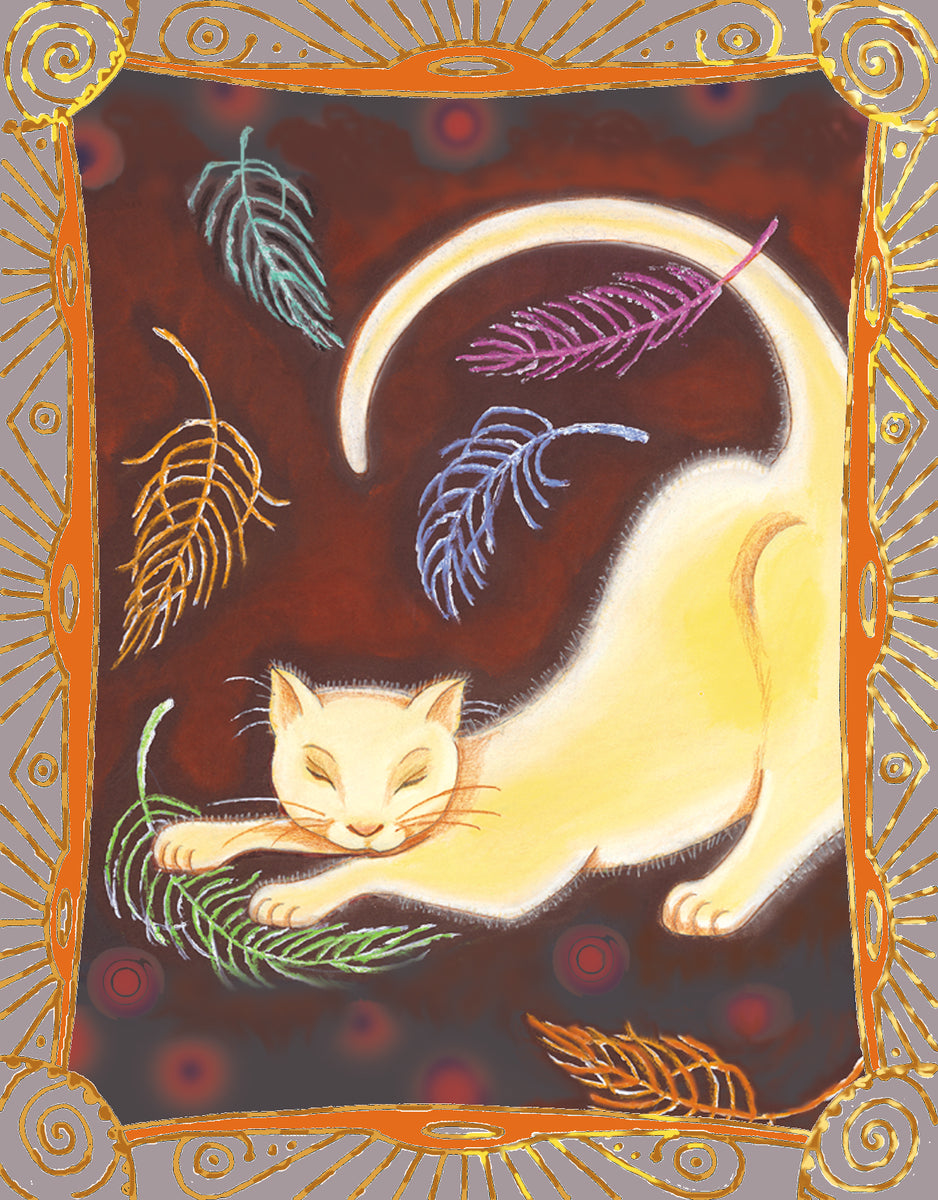 Frisky Kitty Card – Bella Luz Studio