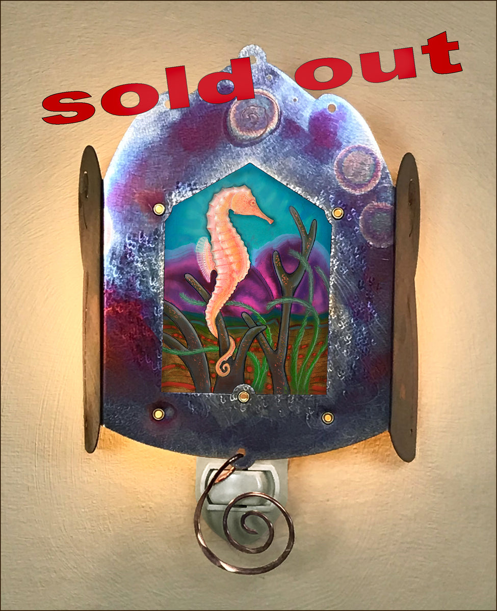 Seahorse Luminette - SOLD OUT – Bella Luz Studio